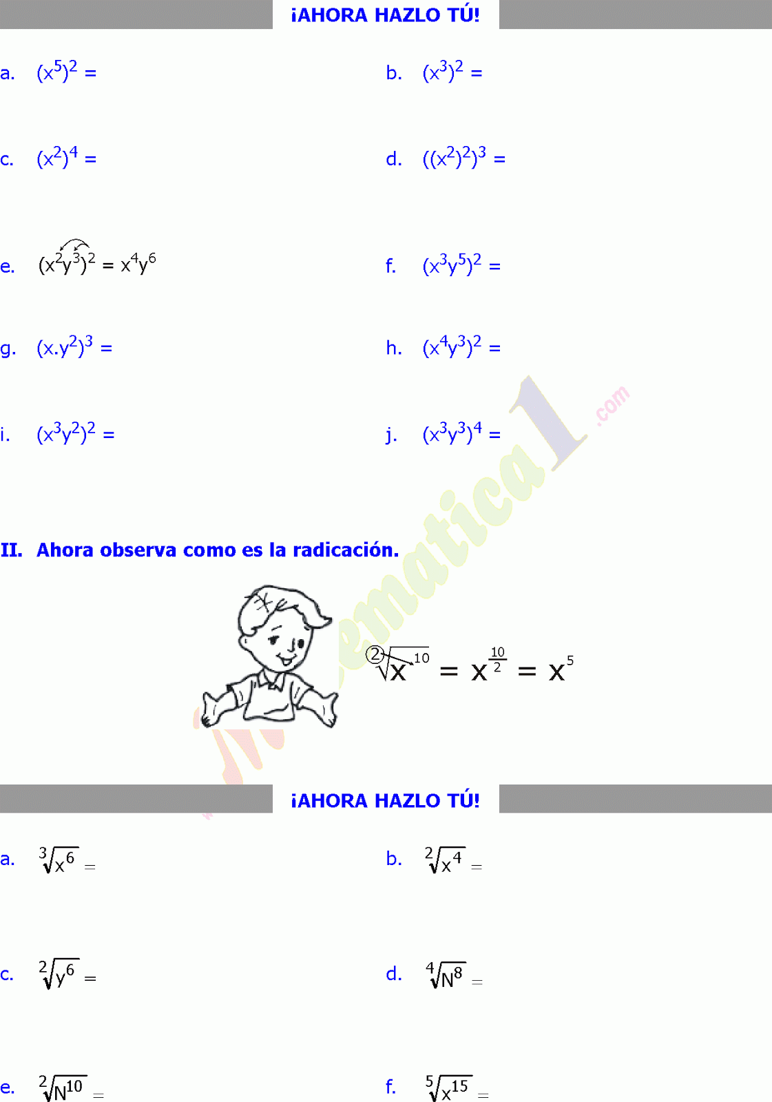 EJERCICIOS DE ÁLGEBRA MATEMÁTICA DE SEXTO GRADO DE PRIMARIA O BÁSICO PDF
