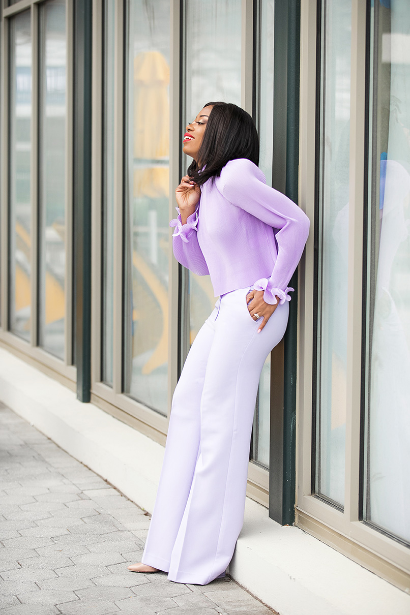How To Style This Season's Color: Lavender - Jadore-Fashion