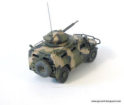 Gulumik Military Models: Gaz Tigr-M 30mm cannon 1/72