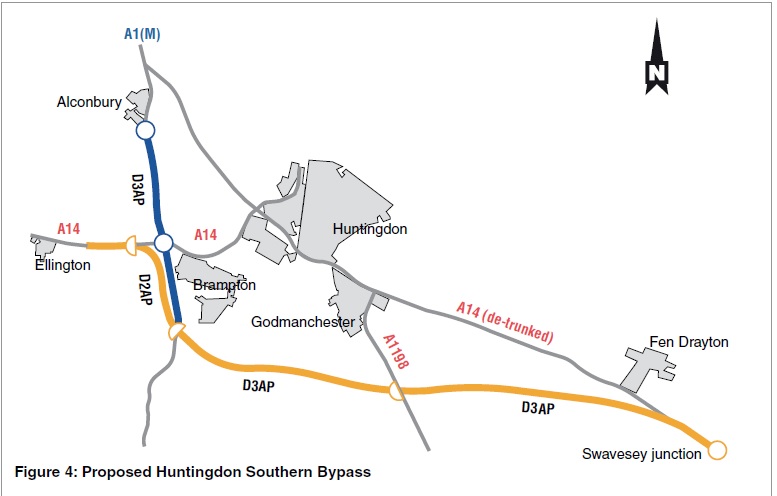 Road Pricing: A14 project to have one tolled section