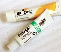 Protopic y Elidel como tratamiento para el vitiligo.