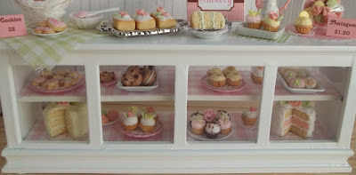Little Things By Anna: Miniature Bakery Counter Filled With Sweets...