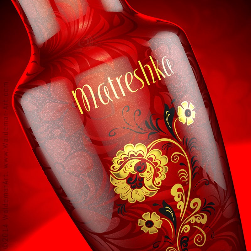 Premium vodka MATRESHKA (Concept) – Packaging Of The World