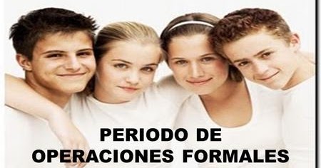 Etapa de las operaciones formales