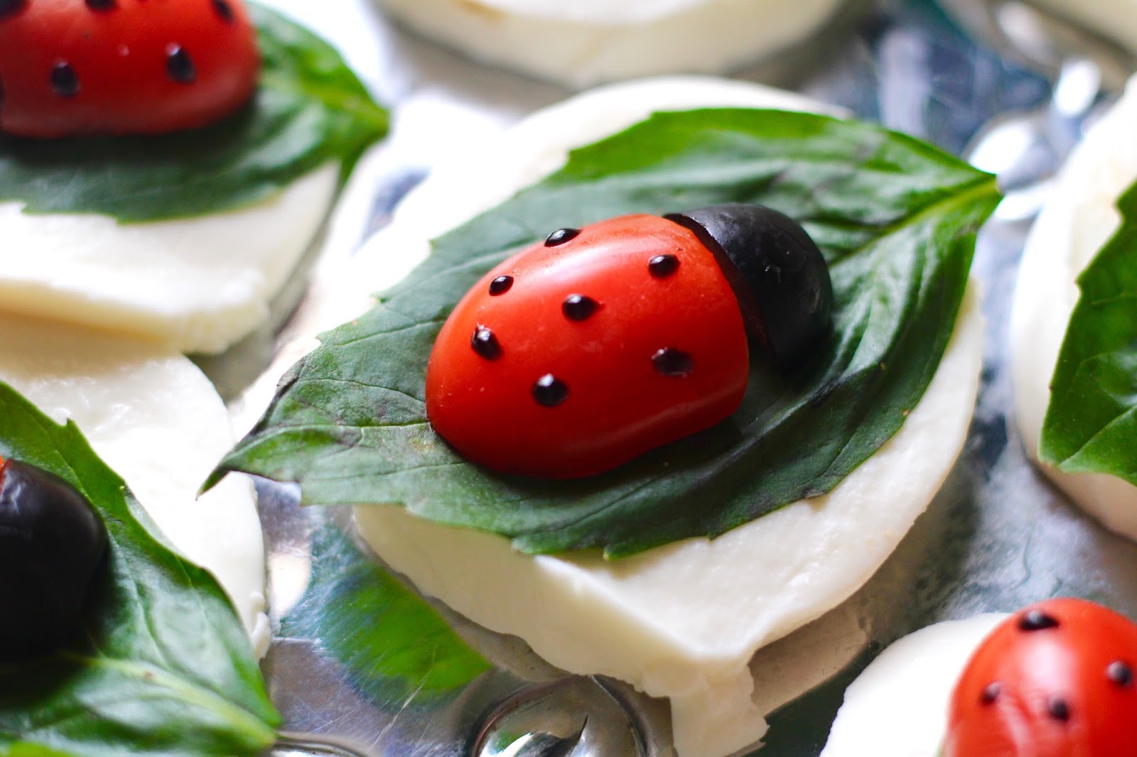 Ladybug Caprese – Diary of a Mad Hausfrau