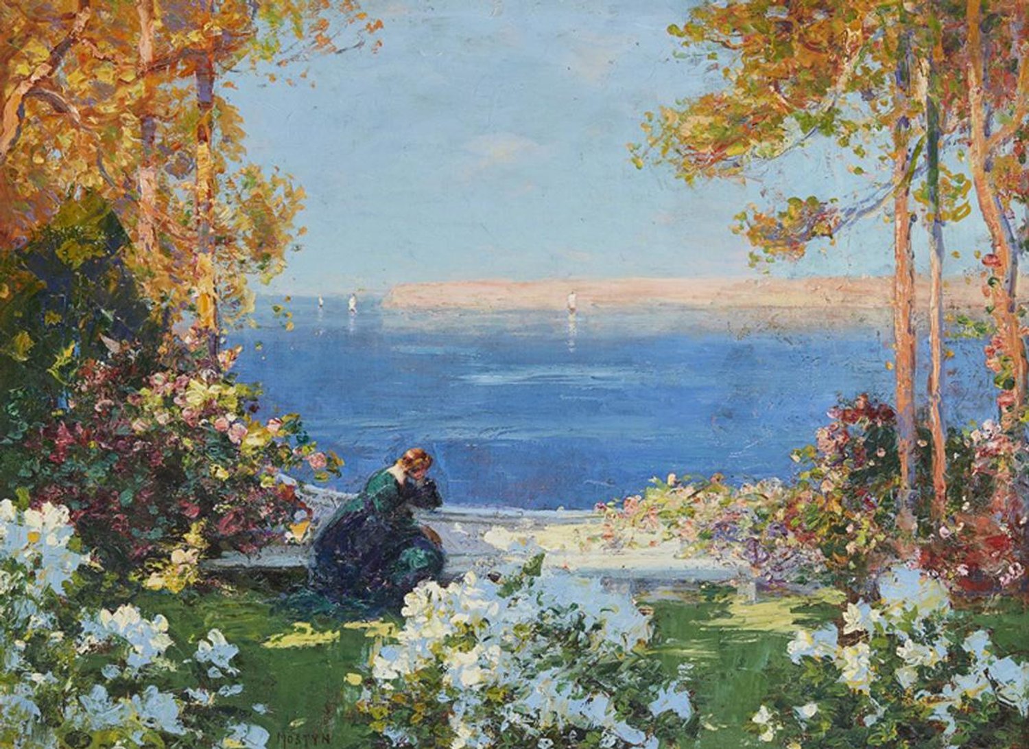 Thomas Edwin Mostyn | Edwardian Genre / Romantic painter | Tutt'Art ...