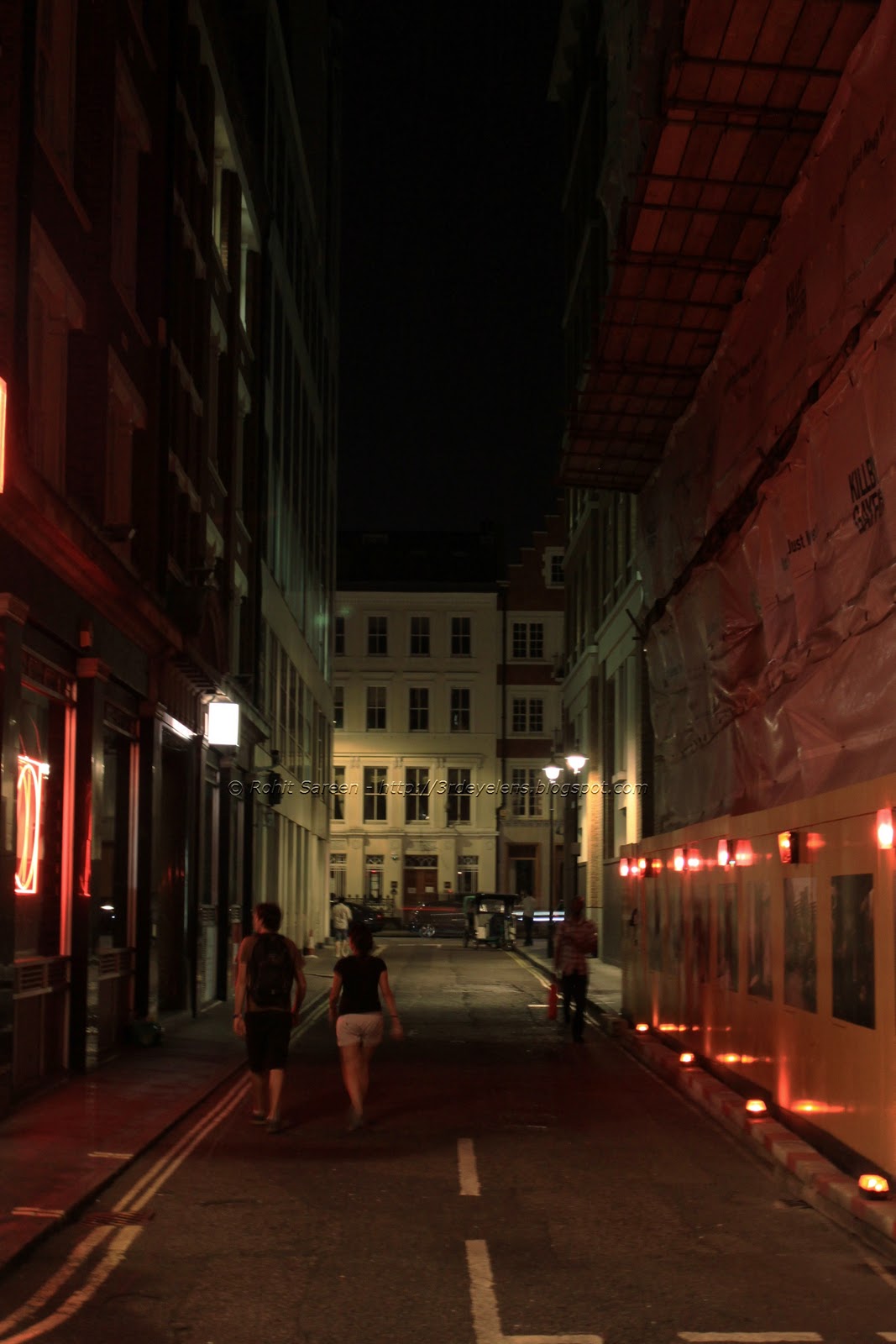 My Third Eye: Alleyways off Oxford Street, London