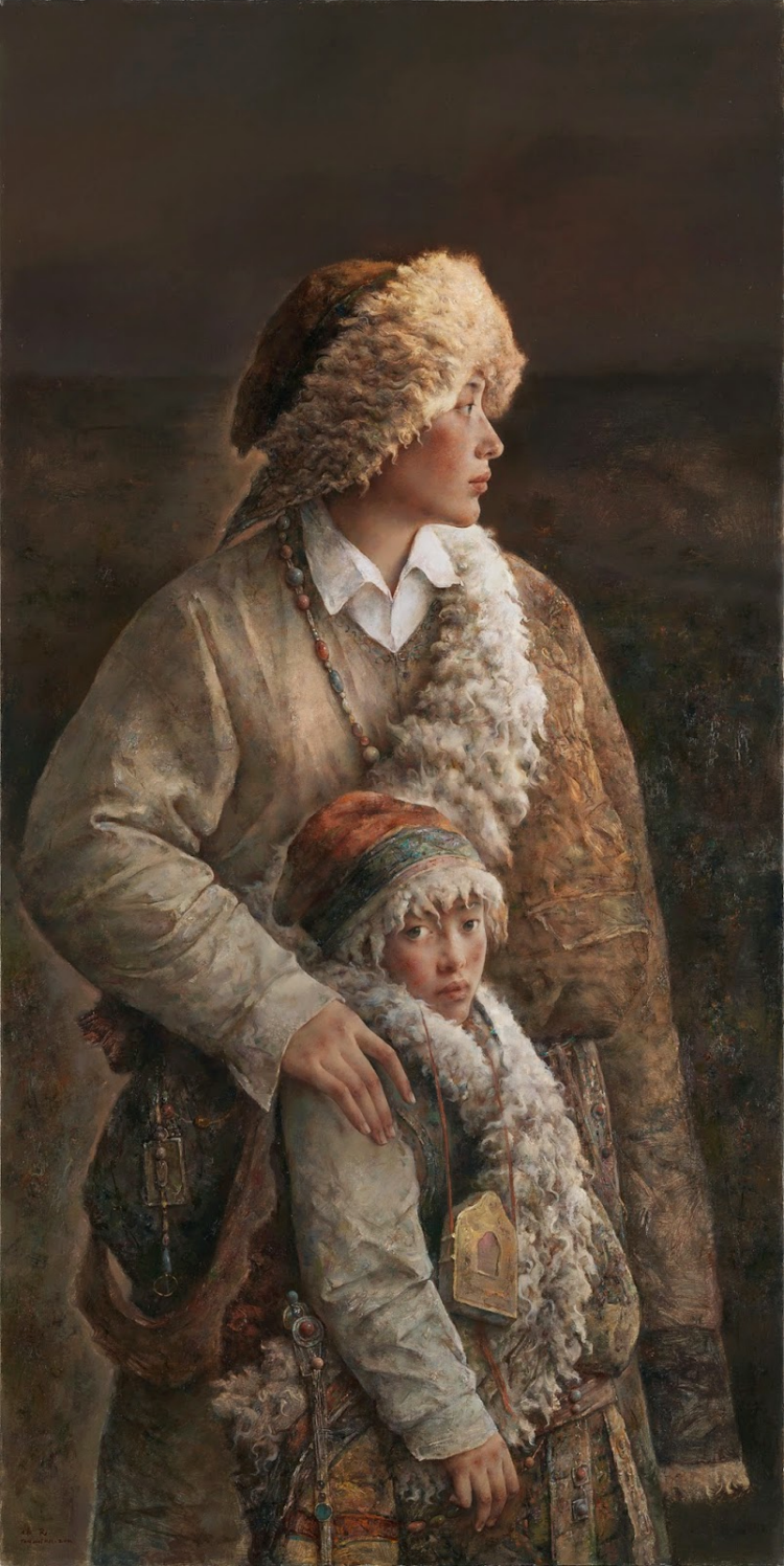 Gods and Foolish Grandeur: Tang Wei Min - selected paintings