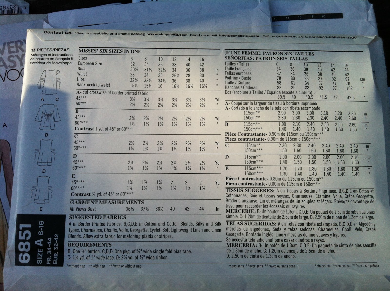 Confessions of an Oxfordshire stitcher: Sewing Pattern inventory part 2.