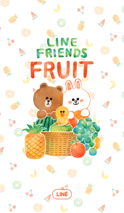 LINE Official Themes - LINE Fruit