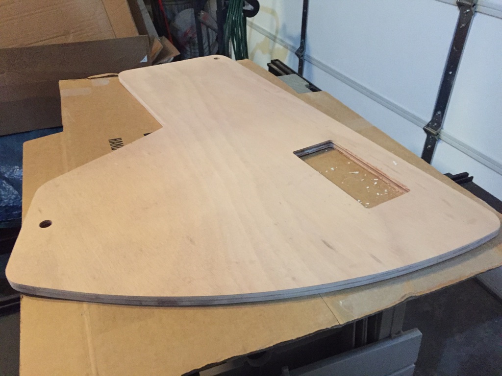 Ron's Pocketship Build: Cleaning up Centerboard and Sanding Keel Assembly.