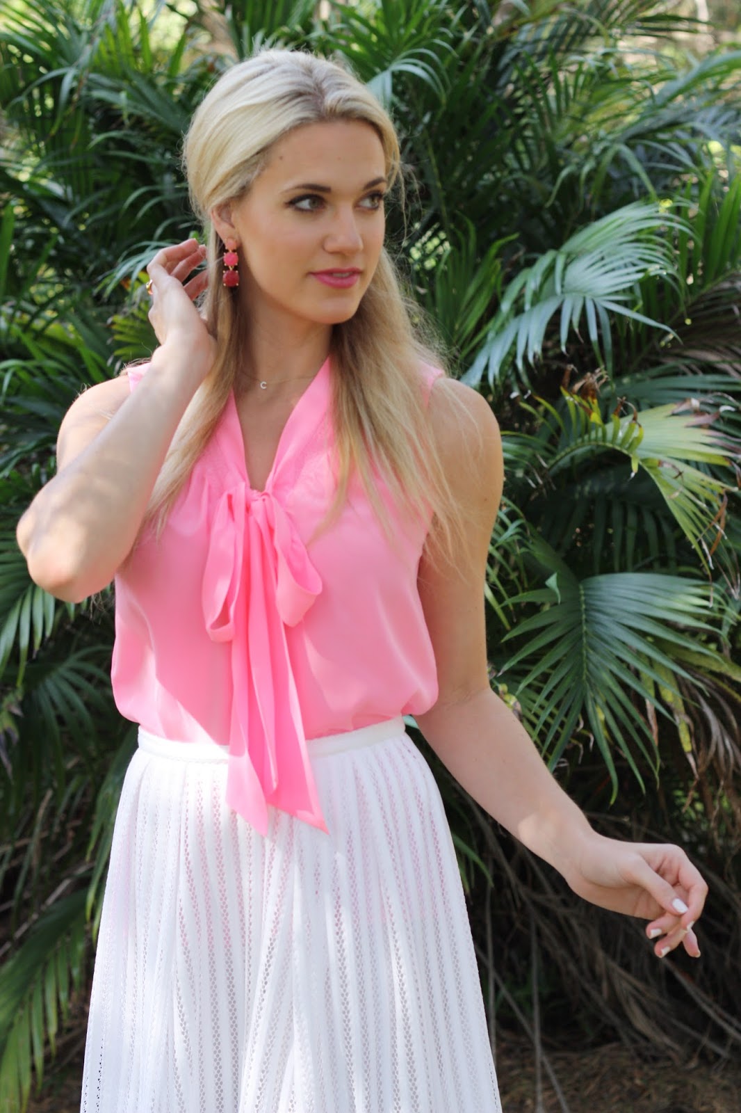 Pink & White - Candice Elaine