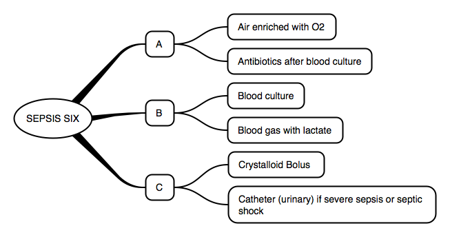 Anaesthesia-Intensive care.com: SEPSIS SIX the ABC Approach