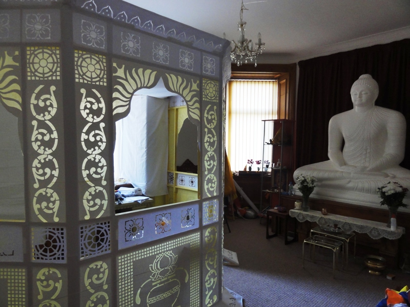 Scotland's Buddhist Vihara: Pirith Mandapa is ready for Maha Pirith ...