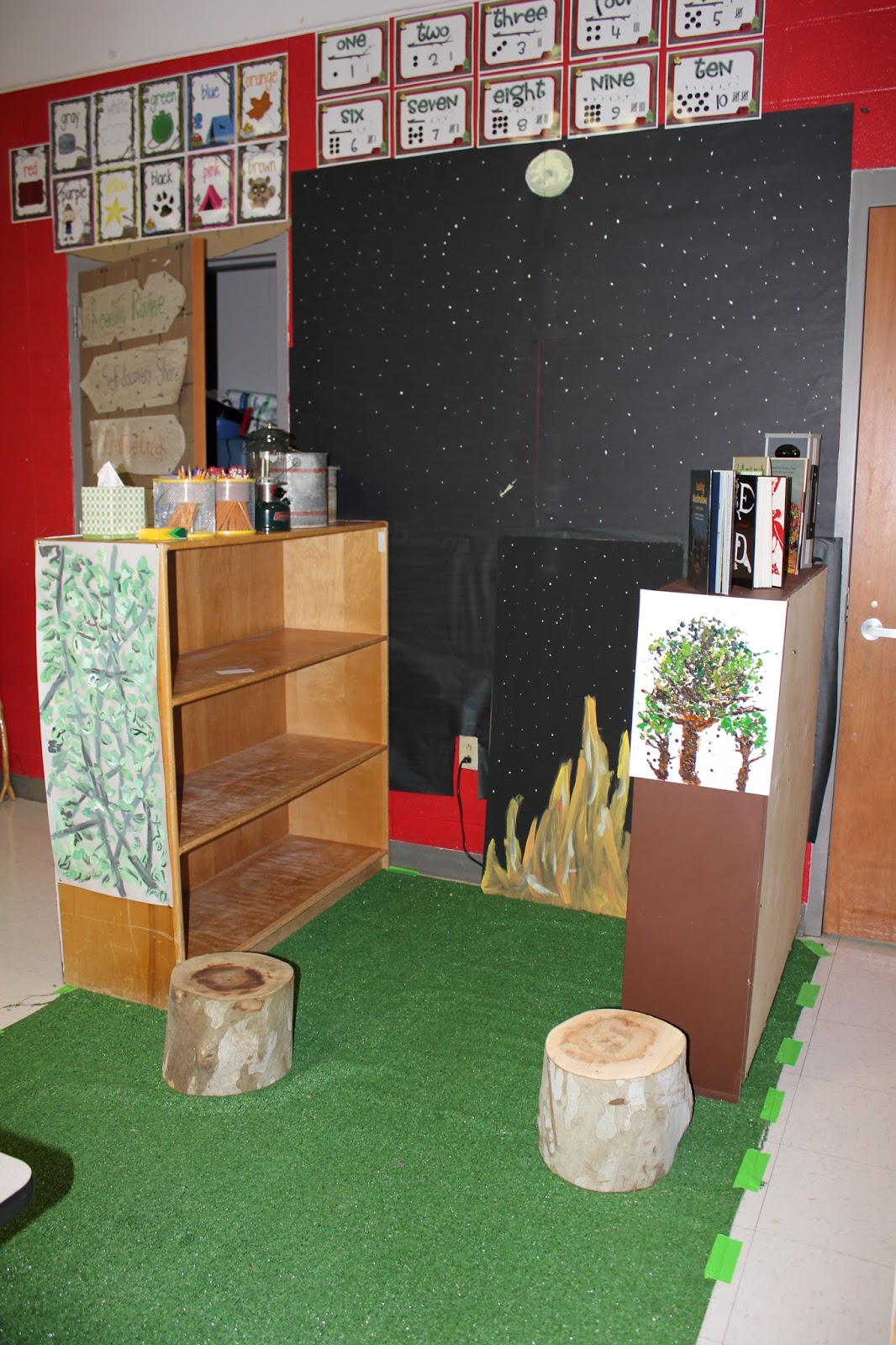 The Kinder Monster: Mr. Howse's Camping Classroom Tour