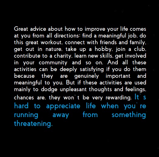 71 Delightful Quotes from The Happiness Trap by Russ Harris