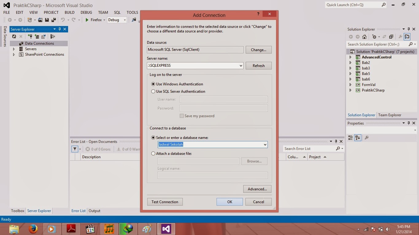 Membuat Database dan Table di SQL Server Management 2008 ~ This is Blog