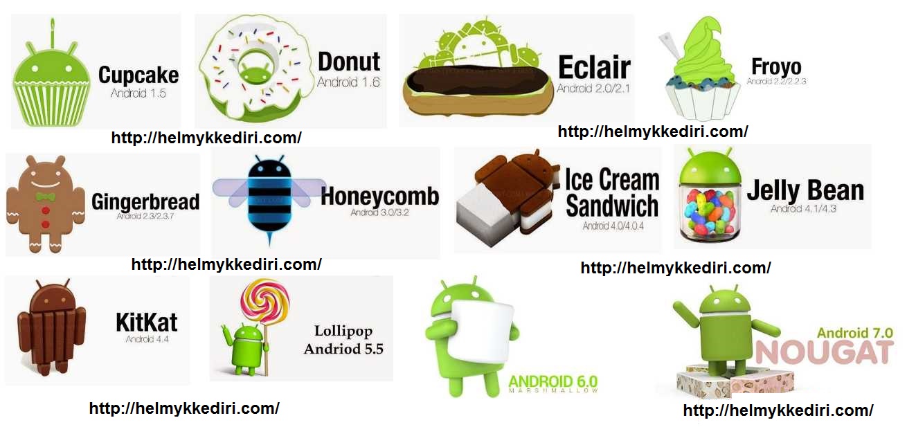 Takan Ada Lagi: Daftar urutan versi OS android terlengkap