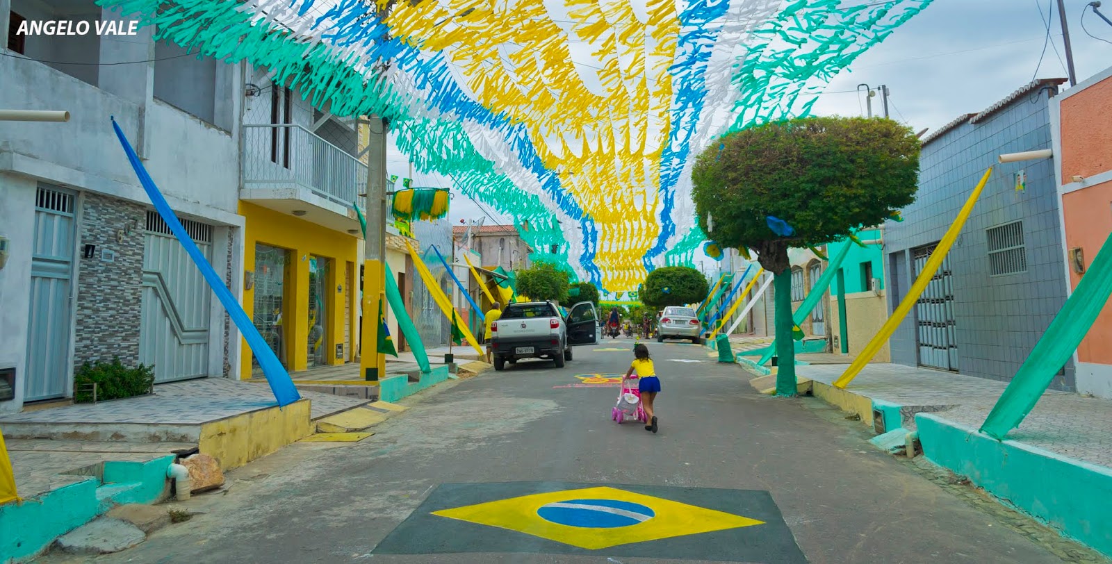 Areia Branca é nossa!!!: AS RUAS DECORADAS PARA A COPA DO MUNDO