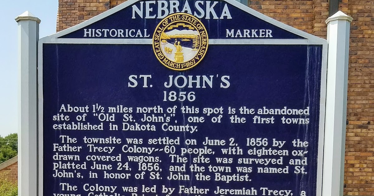 History and Culture by Bicycle: Jackson, Nebraska: St. John's
