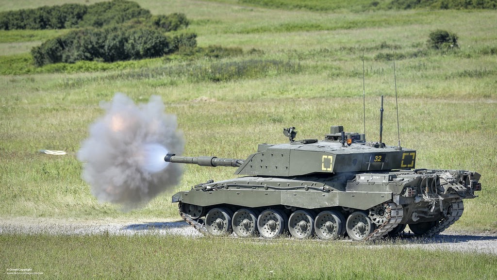 SNAFU!: Challenger 2 tank on Castlemartin Ranges