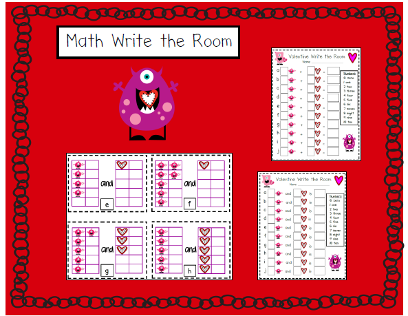 Can Do Kinders: Math Write the Room
