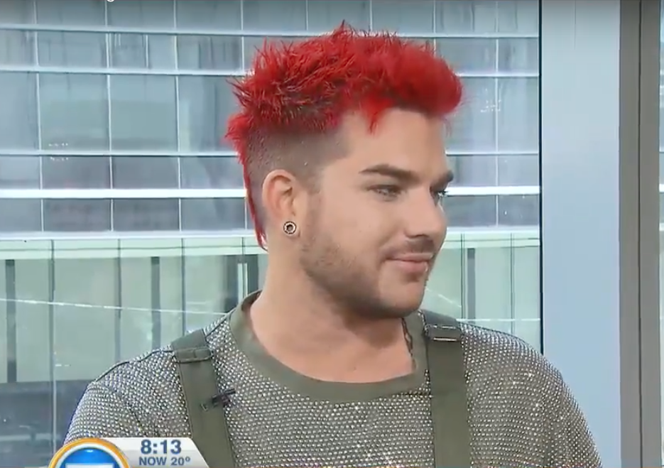 Adam Lambert Red Hair