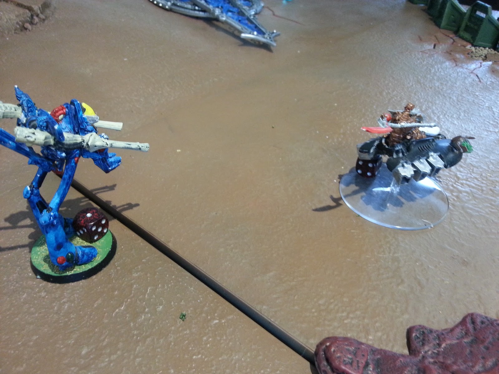 Skulkers Surprise: 40K at the Forge: Game 3 Eldar vs Necrons