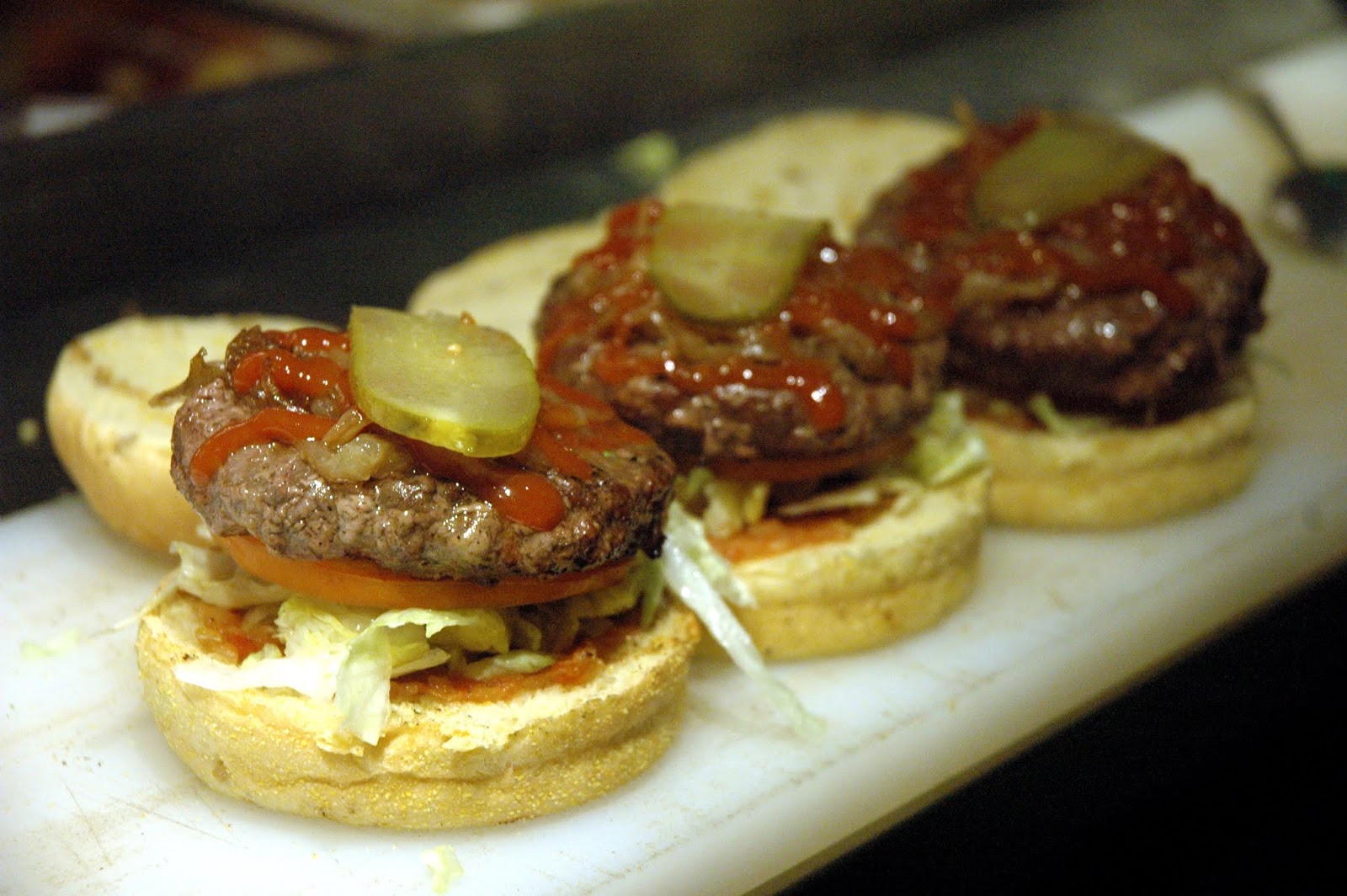 DUDE FOR FOOD: Raging Bull Burgers: Seriously Badass Burgers Fresh From ...