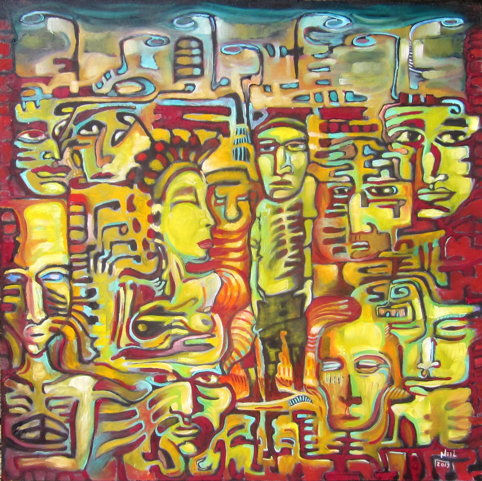 Neil Collins artist: March 2017