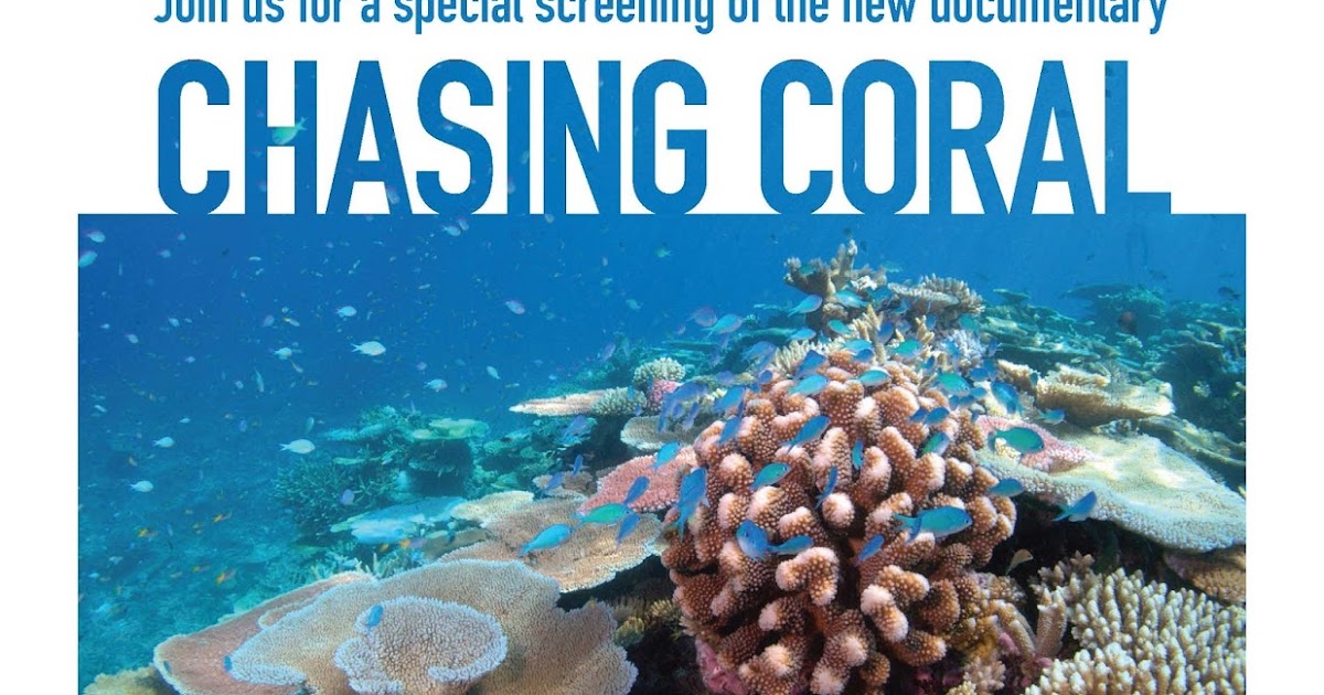 U. of Maryland Honors College: Chasing Coral documentary/discussion 11/15
