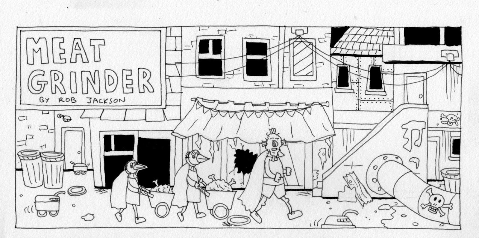 Rob Jackson's Comics Blog: 'Meat Grinder'