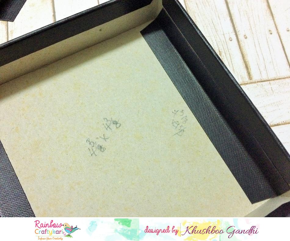 Welcome to Rainbow Craftykari Blog: Quick and Easy Chipboard Box ...