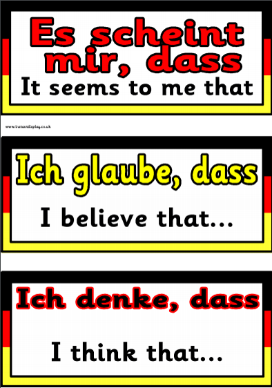 Alles Klar German Sentence Starters Posters alles-klar-german-sentence-starters-posters