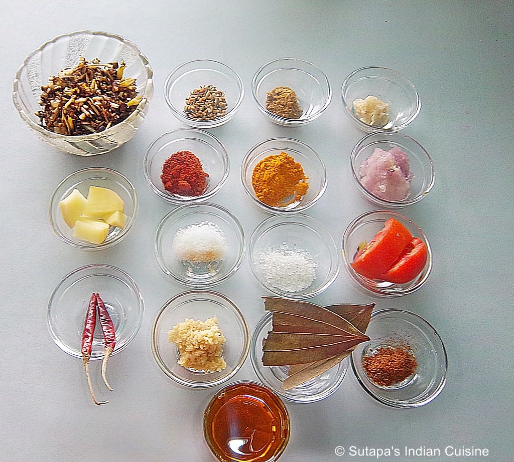 Mochar Ghonto/Banana blossom spicy dry curry