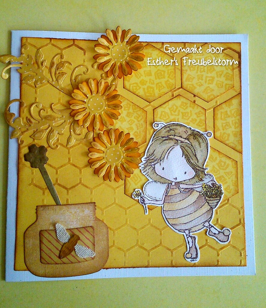 Esther's Freubelstorm: Bezig bijtje