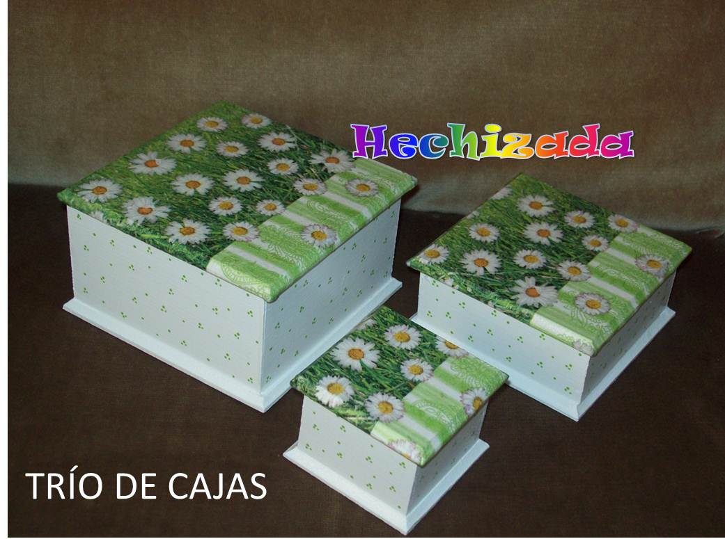 Hechizada Souvenirs y Regalos: CAJAS DECORADAS - DECORACIÓN