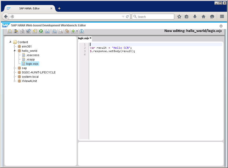SAP ABAP Central: Call HANA Orion API from ABAP
