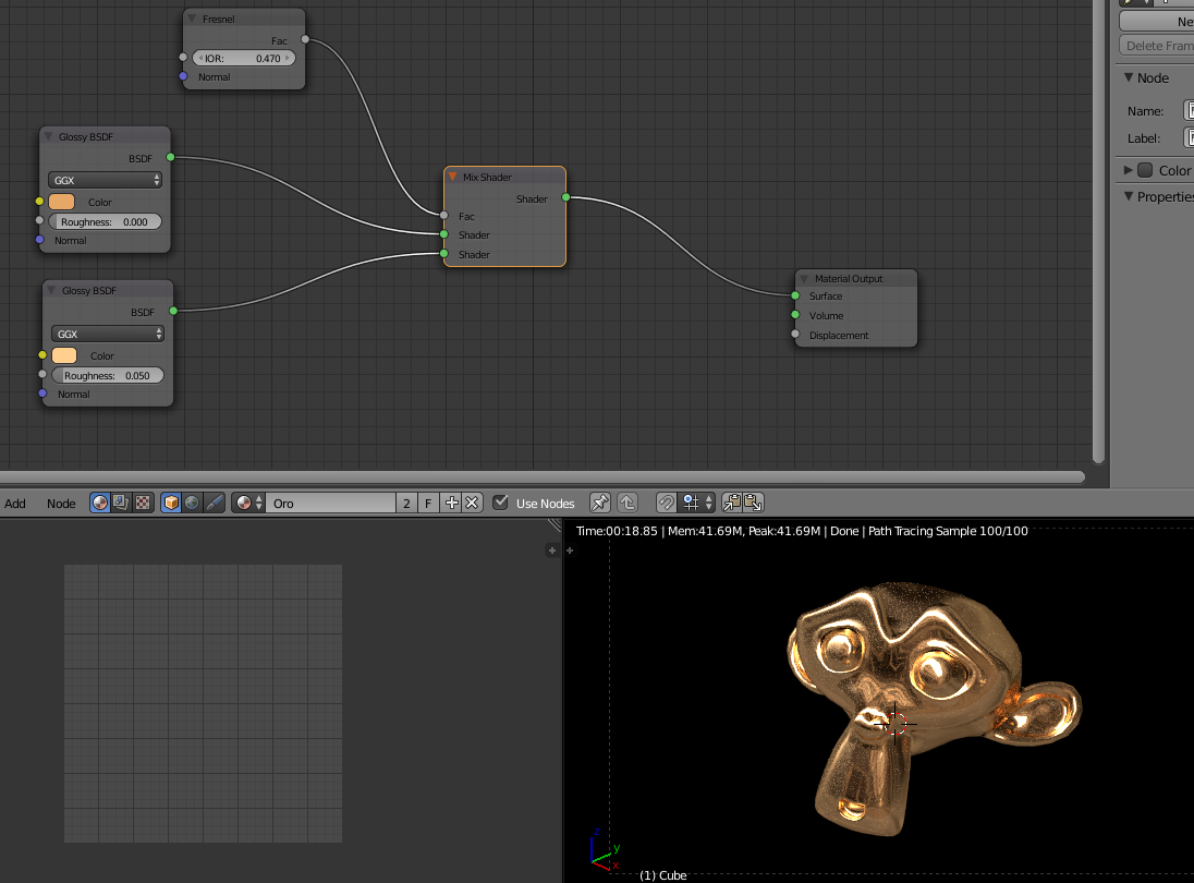 anfeonet: Blender IOR Metallo