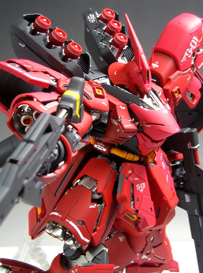GUNDAM GUY: MG 1/100 Sazabi Ver. Ka - Painted Build