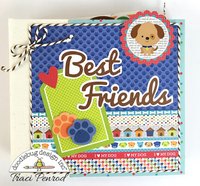 Doodlebug Design Inc Blog: Puppy Love Collection: Best Friends Mini Album