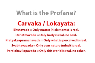 Sacred Science: Carvaka-Lokayata: Indian Skepticism
