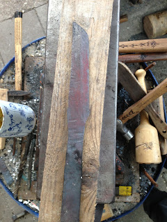 Kampman knives: warabite-tō Ainu/Emishi sword