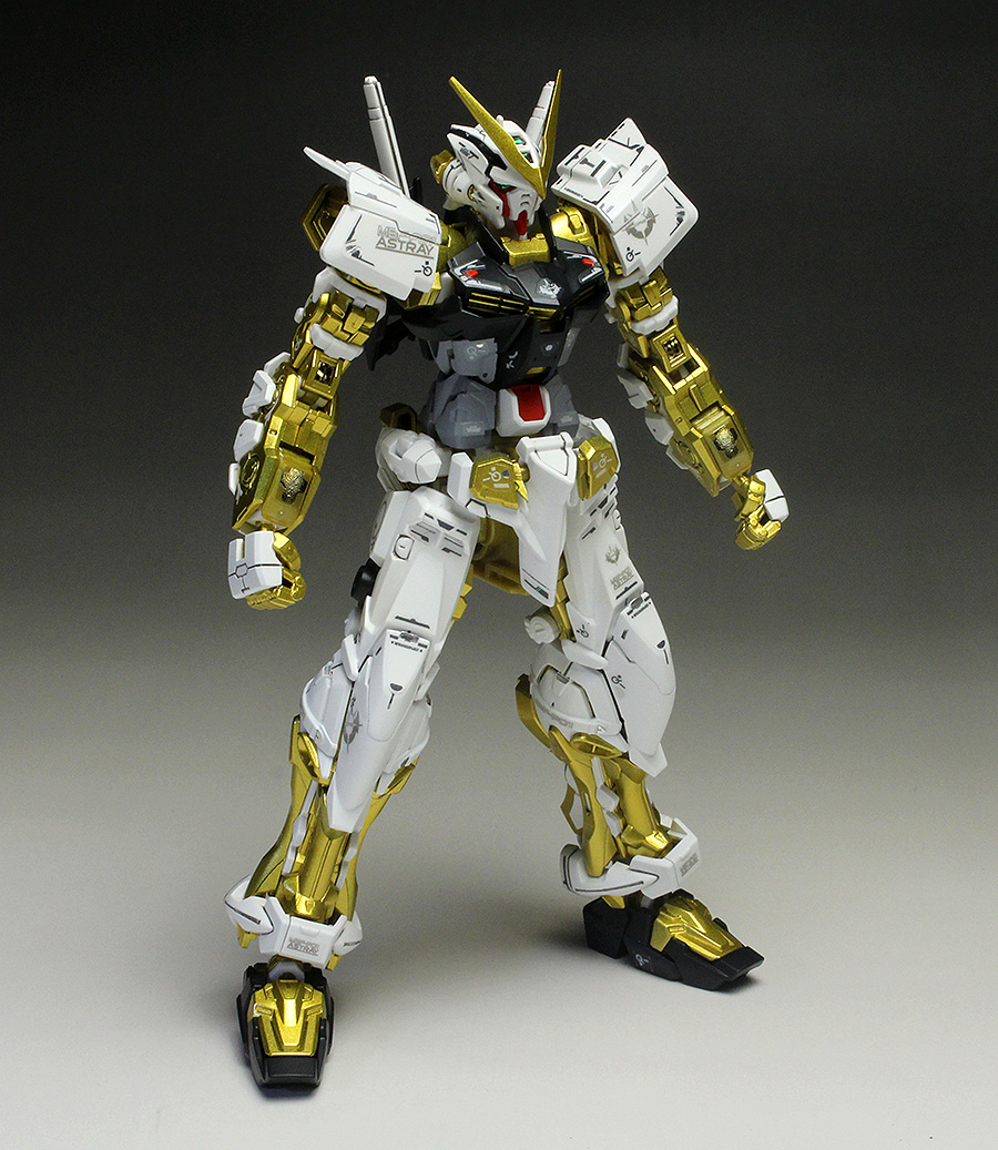 GUNDAM GUY: P-Bandai Exclusive: RG 1/144 Gundam Astray Gold Frame ...