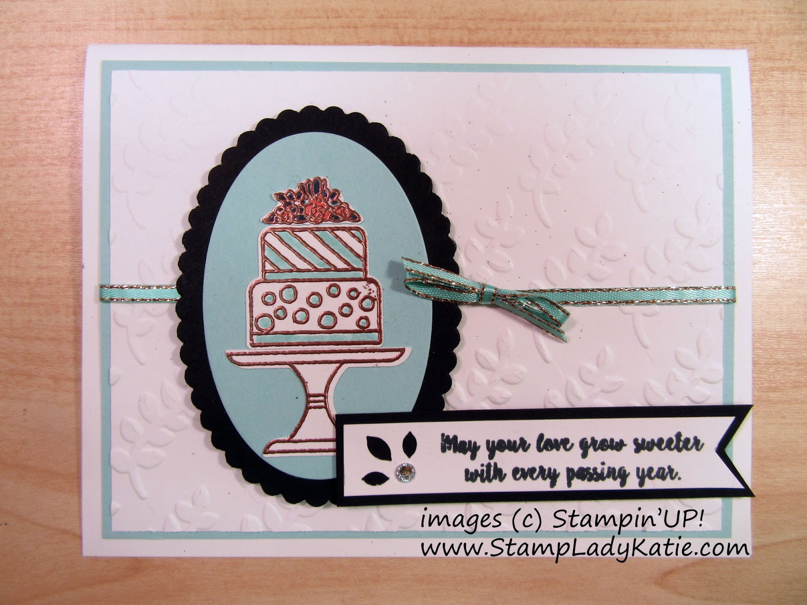 StampLadyKatie.com: Piece of Cake Stamp Set and Cake Builder Punch