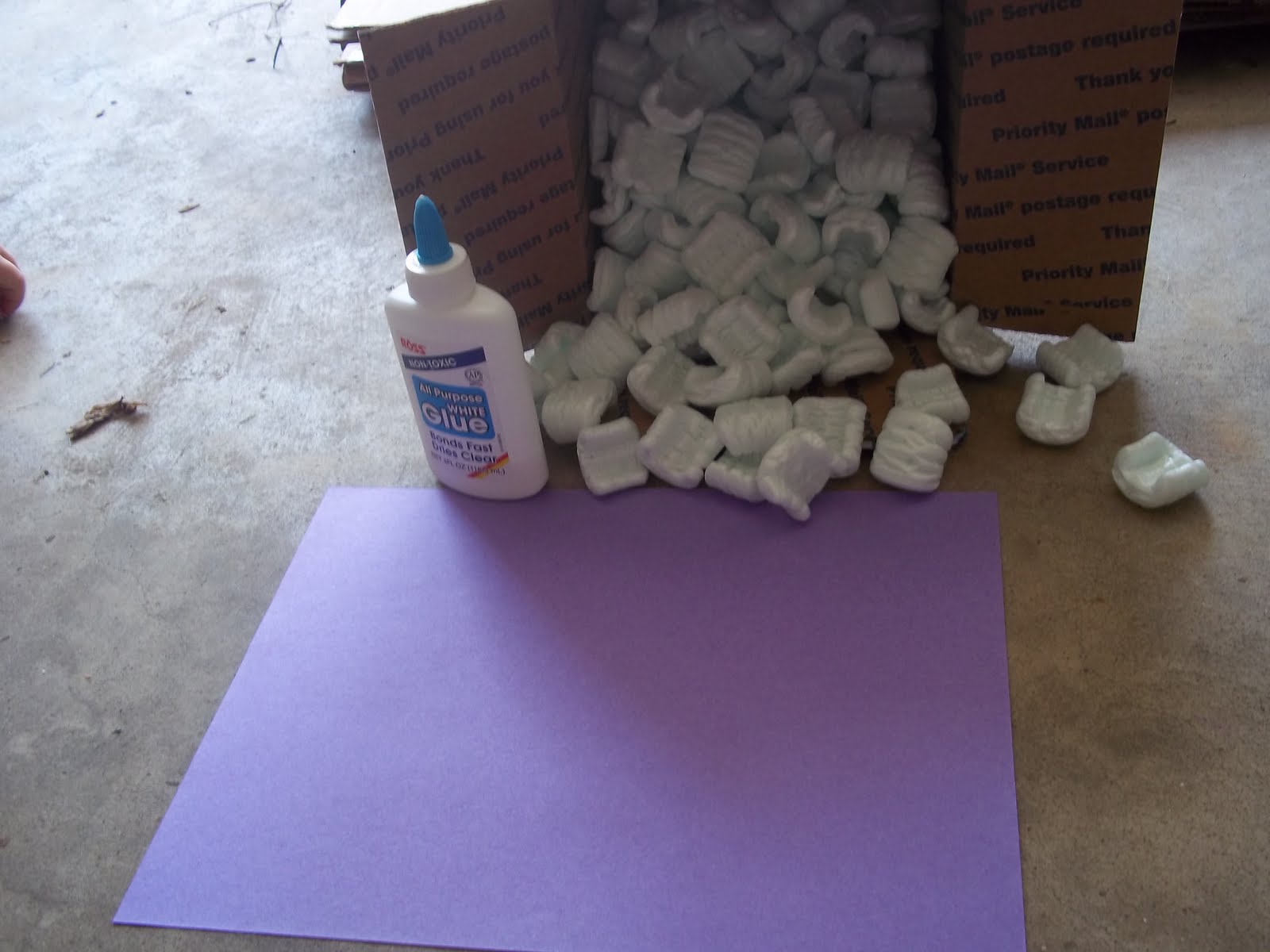 Crafting With Bug: Packing Peanuts???