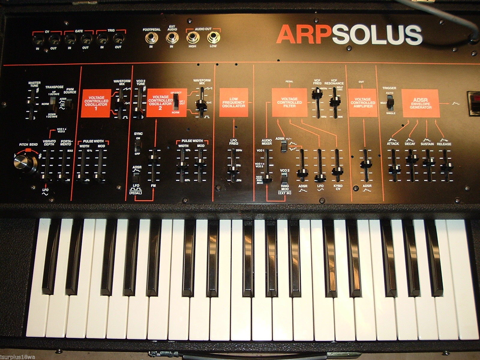 MATRIXSYNTH: ARP SOLUS SYNTHESIZER SN 493