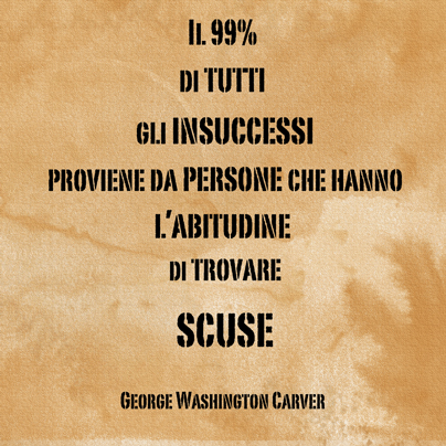 Frasi da Libro: Insuccessi e scuse