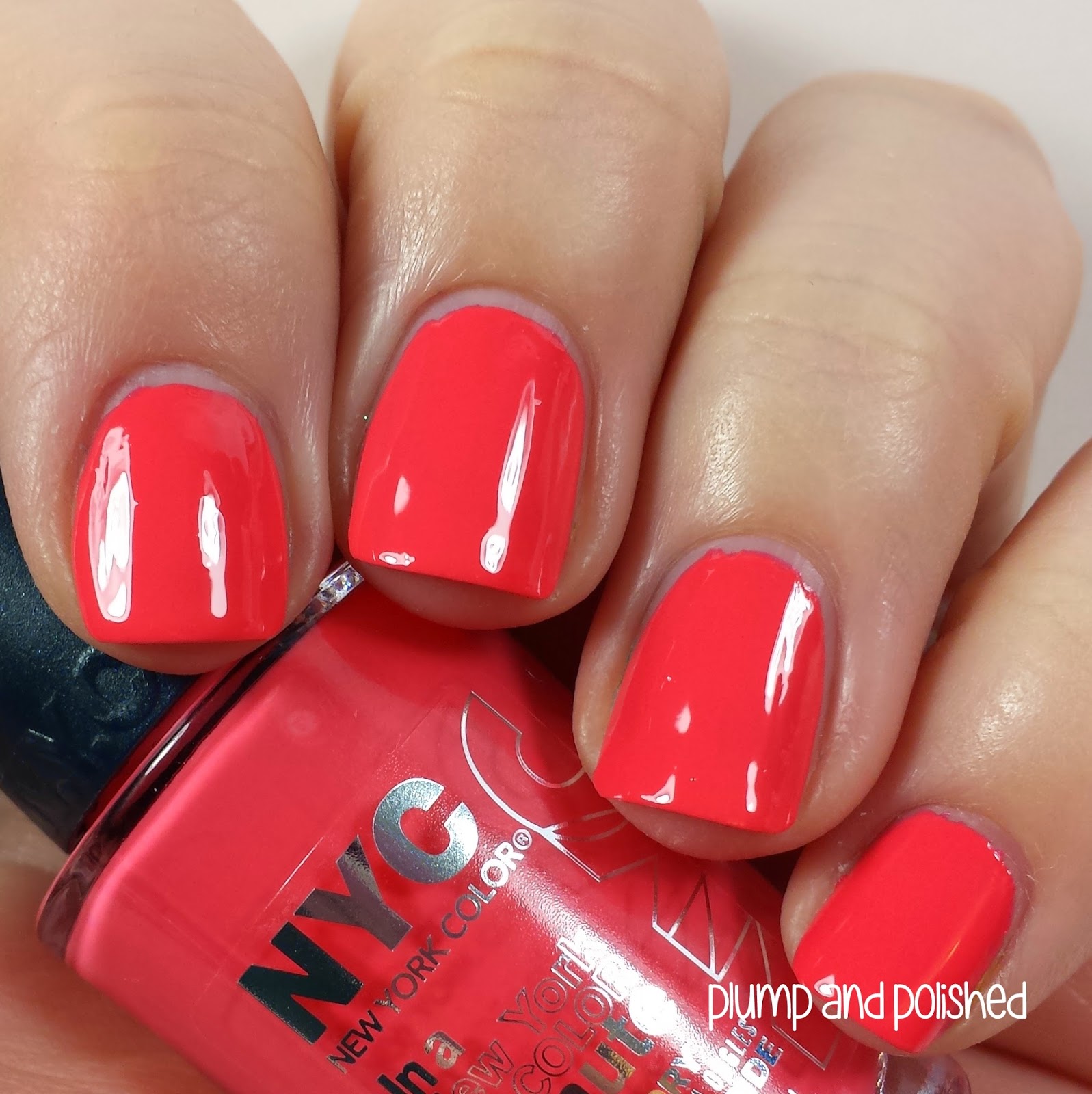 Plump and Polished: NYC In A New York Color Minute Quick Dry Nail ...