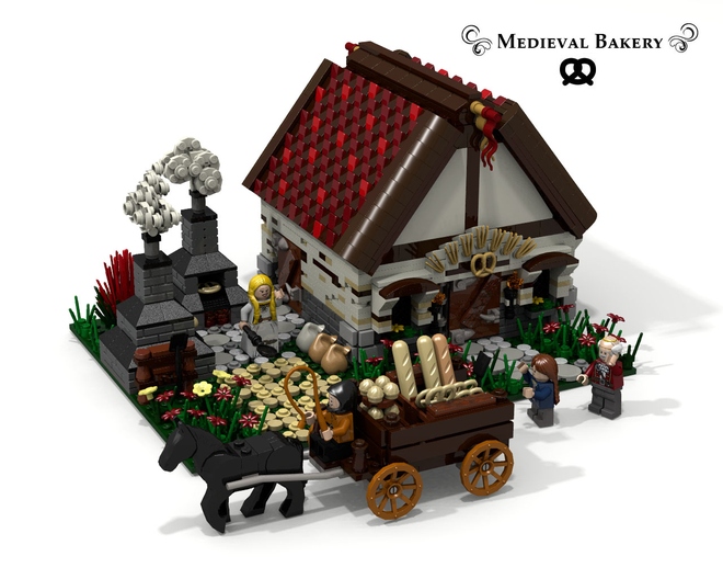 All Day Bricks: Medieval Bakery LEGO Ideas Project Review